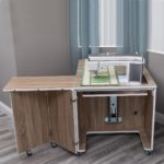 Hideaway Deluxe Sewing Cabinet With Lift - SewingCabinets.com