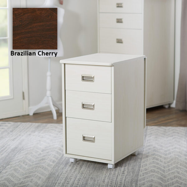 Koala Serger Center - Brazilian Cherry - sewingcabinets.com