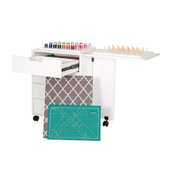 Hideaway Deluxe Sewing Cabinet With Lift - sewingcabinets.com