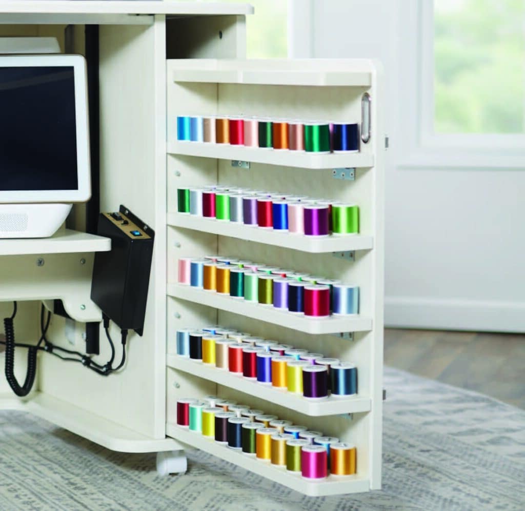 Koala Maker Center - North American Oak - sewingcabinets.com