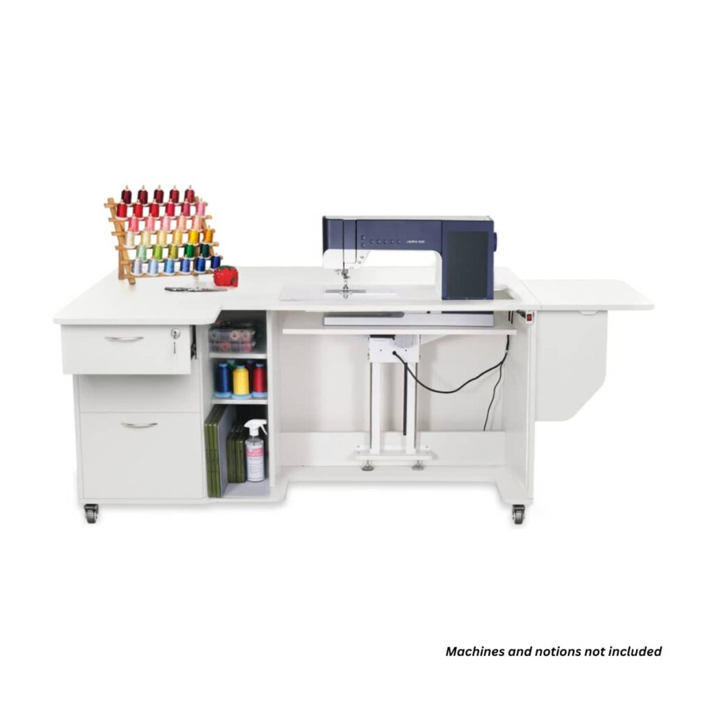 Hideaway Deluxe Sewing Cabinet With Lift - SewingCabinets.com